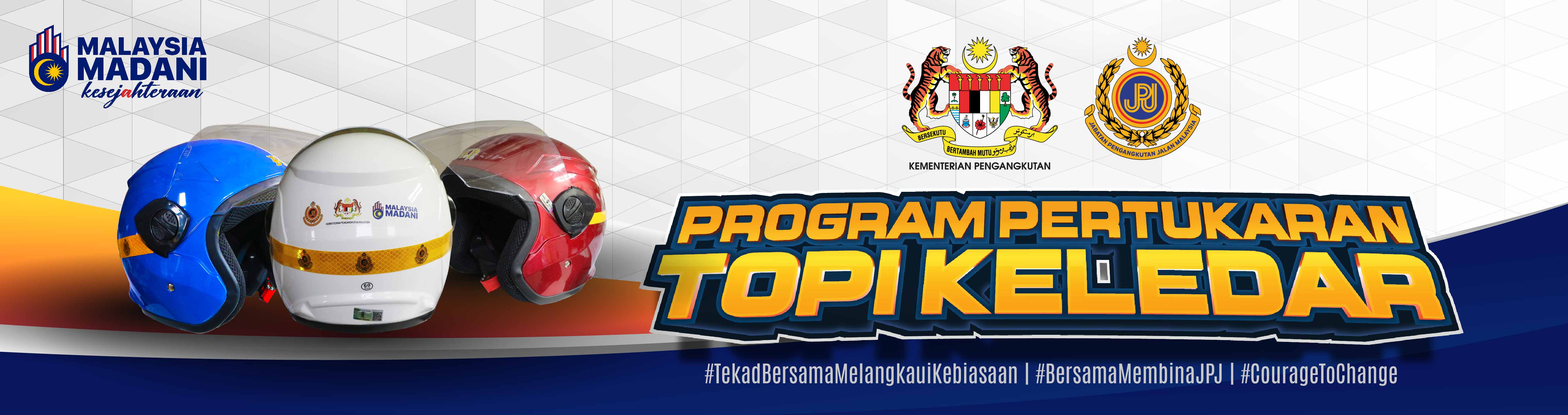Pertukaran Topi Keledar JPJ Percuma - JPJ Malaysia